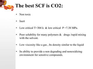 supercritical anti solvent | PPT
