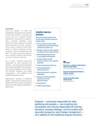 Sas business analytics | PDF