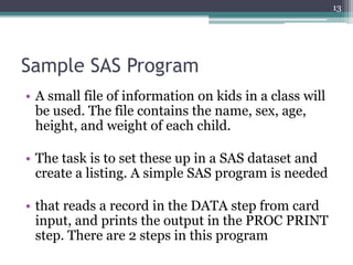 SAS Mainframe -Program-Tips | PPTX | Programming Languages | Computing