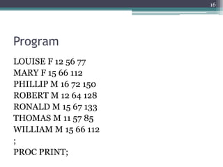 SAS Mainframe -Program-Tips | PPTX | Programming Languages | Computing