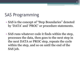 SAS Mainframe -Program-Tips | PPTX | Programming Languages | Computing