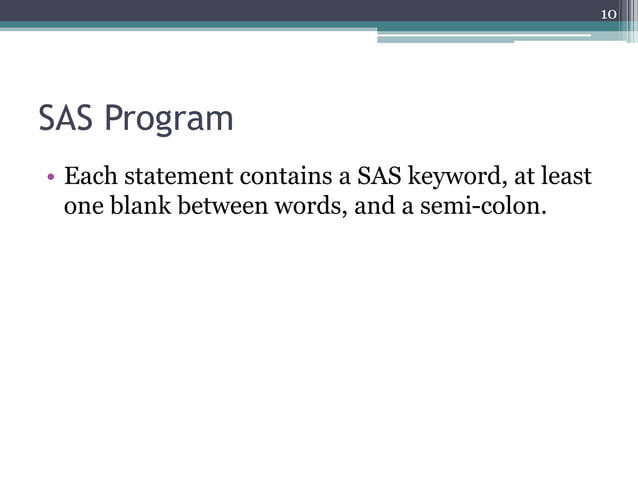 Sas Mainframe Program Tips