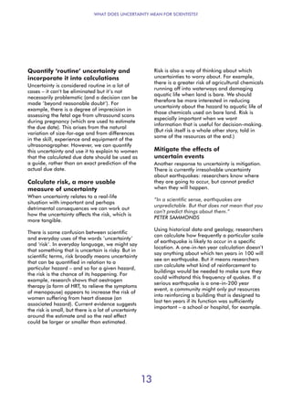 Making Sense of Uncertainty | PDF