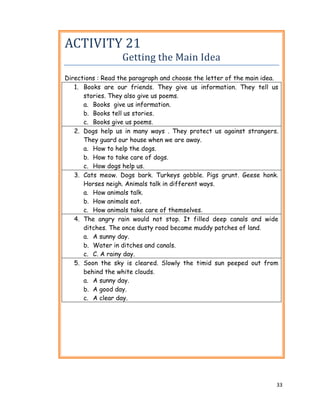 Instructional Materials For Grade Two Pupils | DOCX