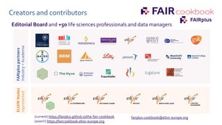 ELIXIR FAIR Activities - Examplars | PPT