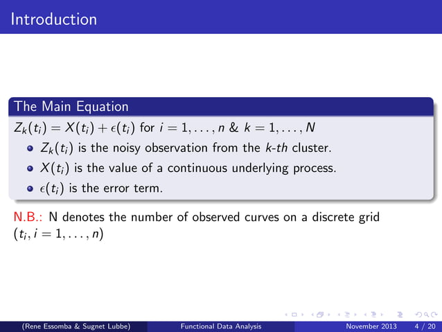 Introduction to Functional Data Analysis | PDF