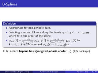 Introduction to Functional Data Analysis | PPT