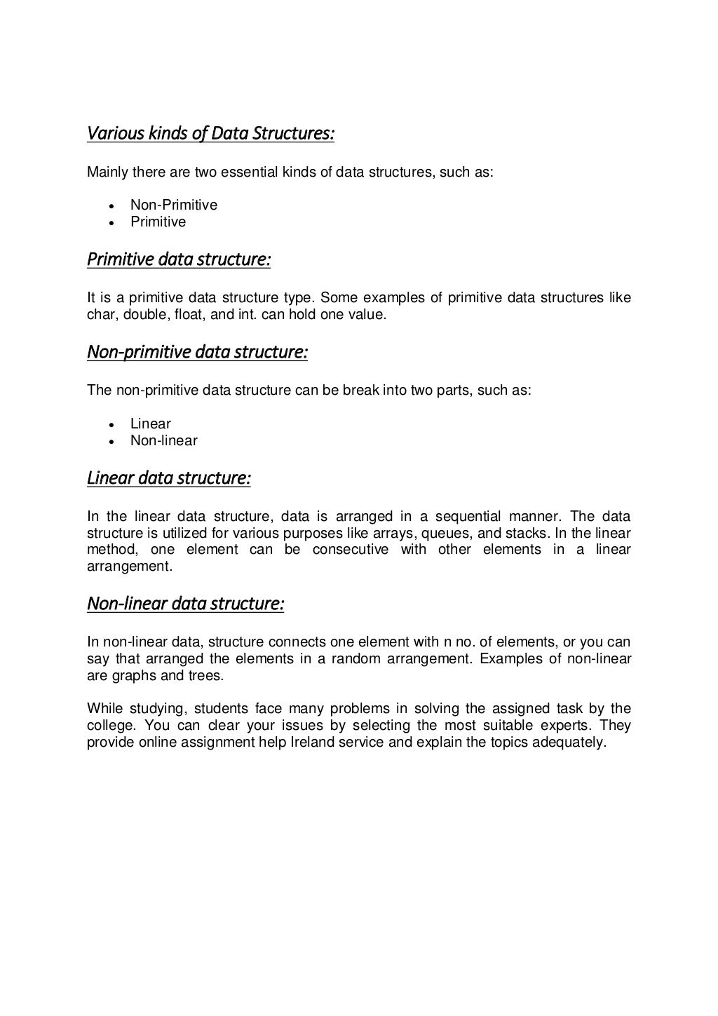 Data Structure & Its Types | PDF