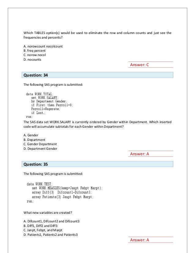 Base SAS Full Sample Paper
