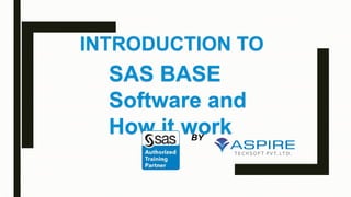 Sas base programmer | PPTX