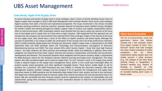 ESG Integration Case Studies (SASB Edition) | PDF