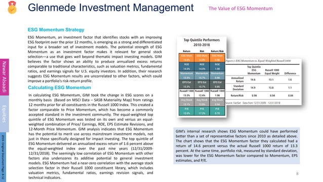 ESG Integration Case Studies (SASB Edition) | PDF