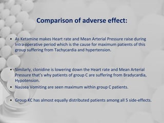 SAS Medical case study-Case study of comparison between Ketamine ...