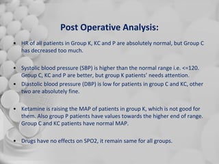 SAS Medical case study-Case study of comparison between Ketamine ...