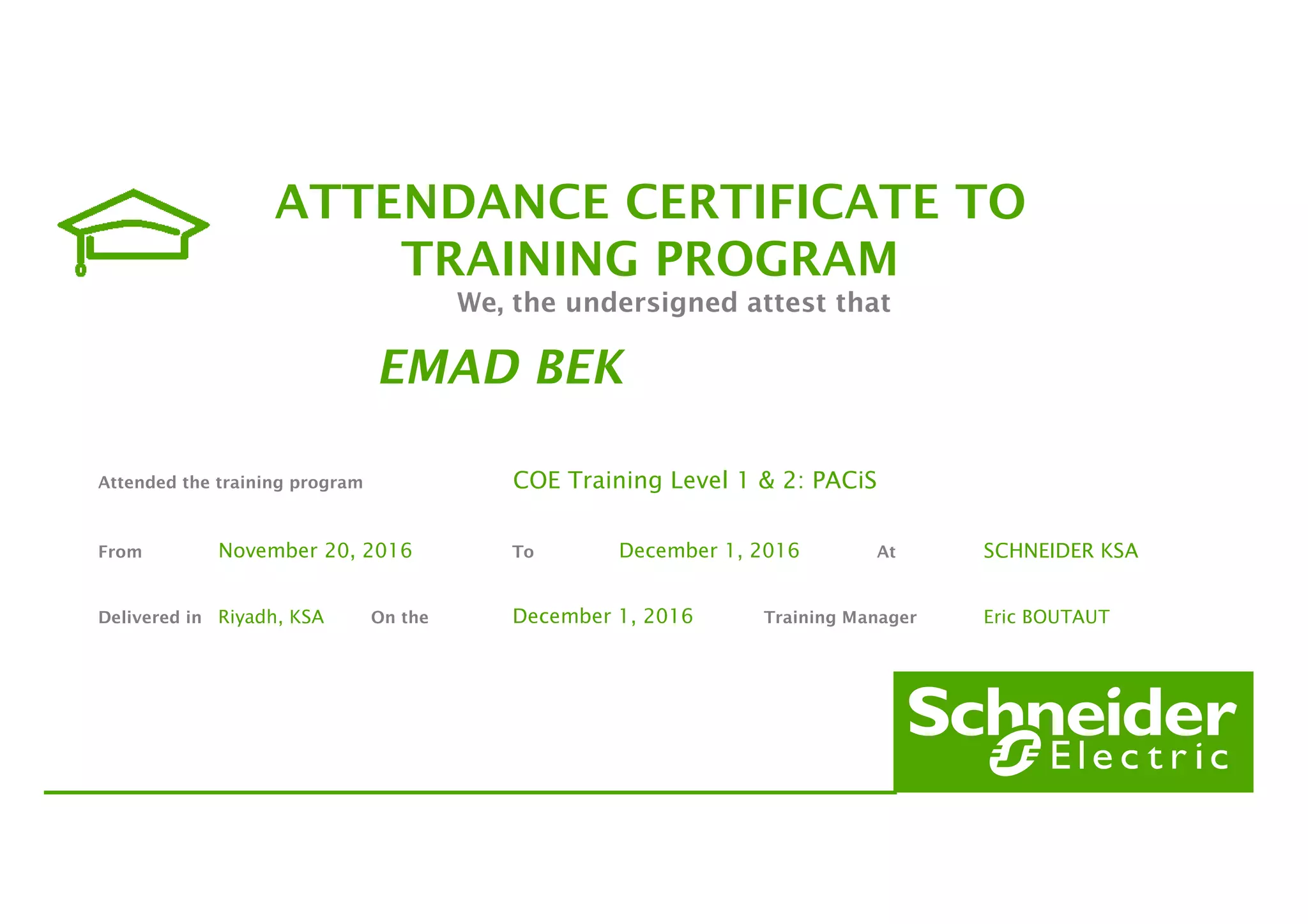 Sas certificate schneider electric | PPT