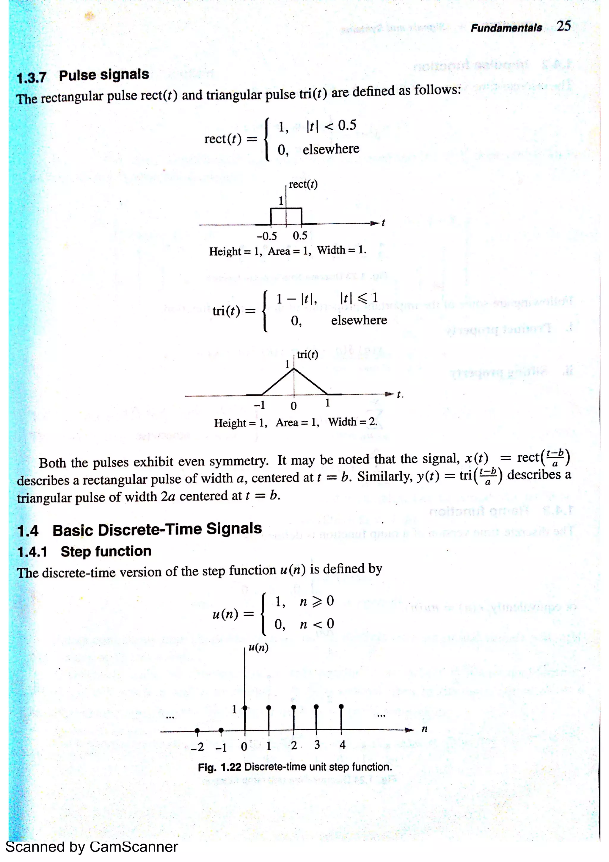 Fundamentals of Signals and systems (Ganesh Rao Signals and systems) | PDF