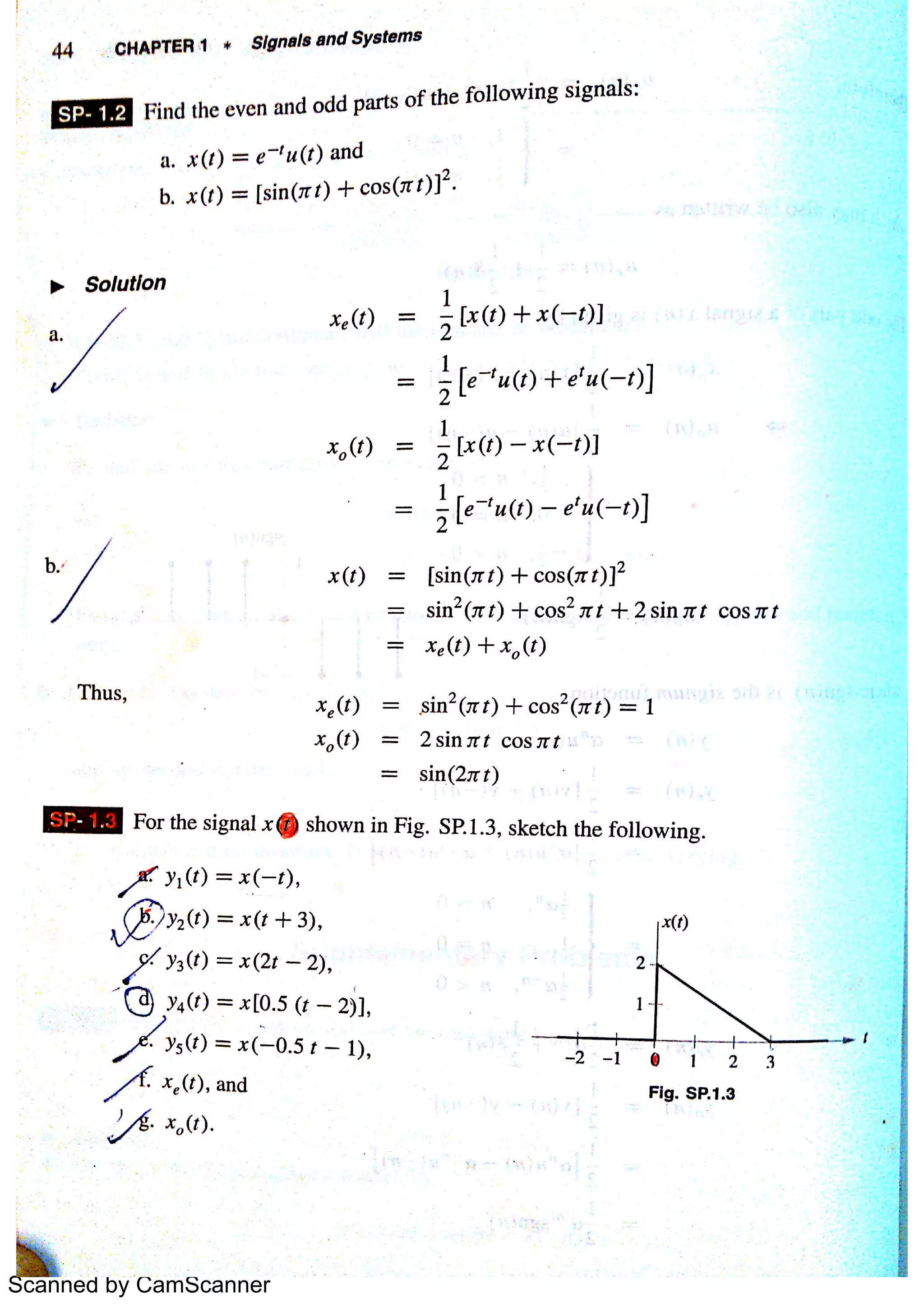 Fundamentals of Signals and systems (Ganesh Rao Signals and systems) | PDF