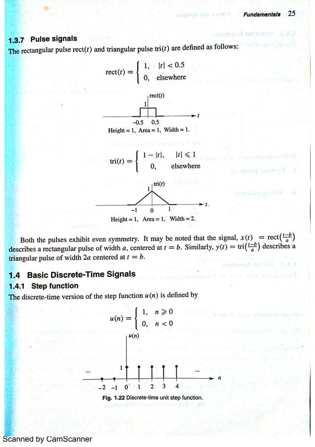 Fundamentals of Signals and systems (Ganesh Rao Signals and systems) | PDF