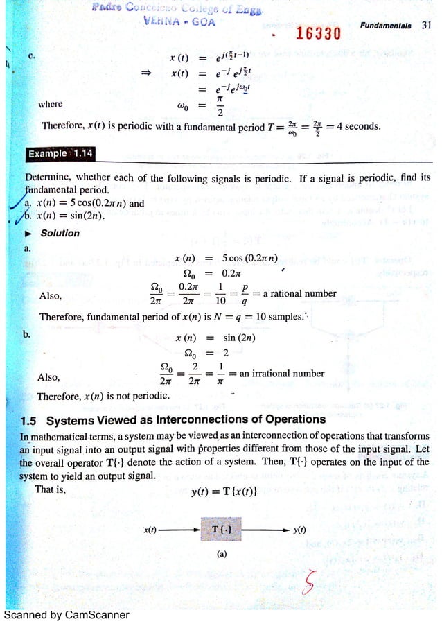 Fundamentals of Signals and systems (Ganesh Rao Signals and systems) | PDF
