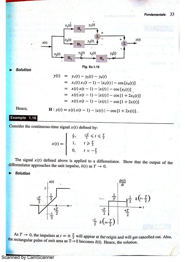 Fundamentals of Signals and systems (Ganesh Rao Signals and systems) | PDF