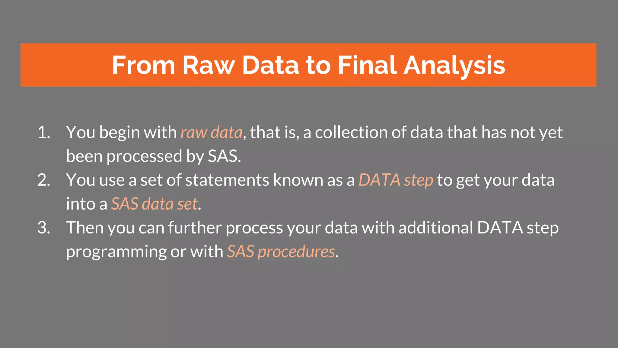 SAS cheat sheet | PDF