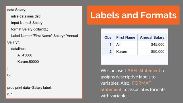 SAS cheat sheet | PDF