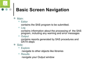 Sas classes in mumbai | PPT