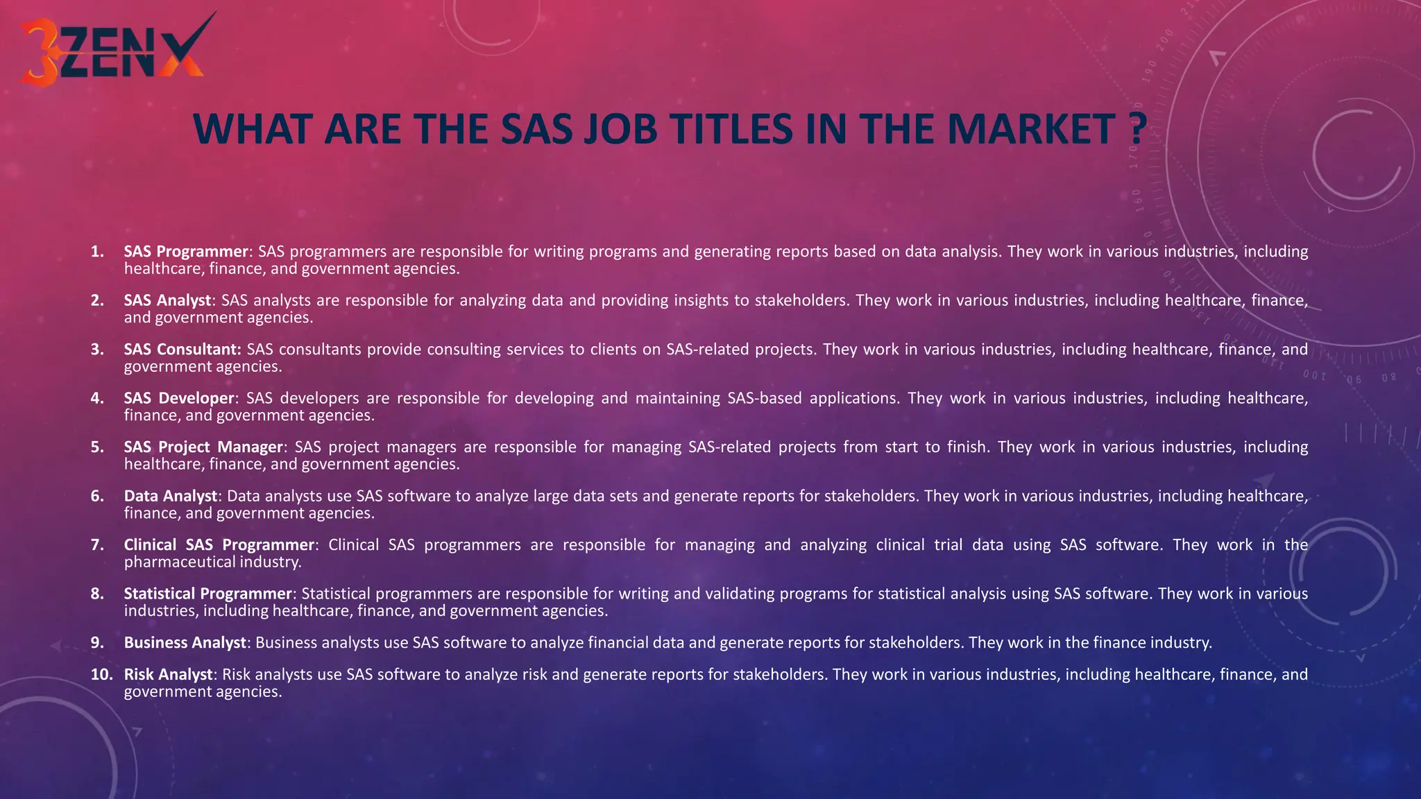 SAS Clinical training program in Hyderabad | PDF | Computing ...