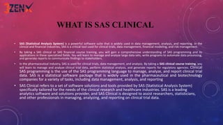 SAS Clinical training program in Hyderabad | PDF | Computing ...