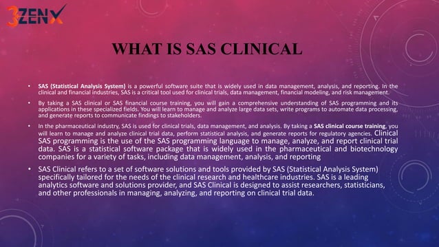 SAS Clinical training program in Hyderabad | PDF | Computing ...