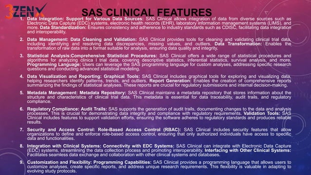 SAS Clinical training program in Hyderabad | PPTX