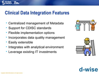 d-Wise | SAS Clinical Data Integration | PPT