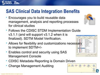 d-Wise | SAS Clinical Data Integration | PPT