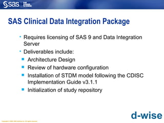 d-Wise | SAS Clinical Data Integration | PPT
