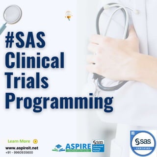 SAS Clinical Trials Programmer Certification: Why SAS is the best ...