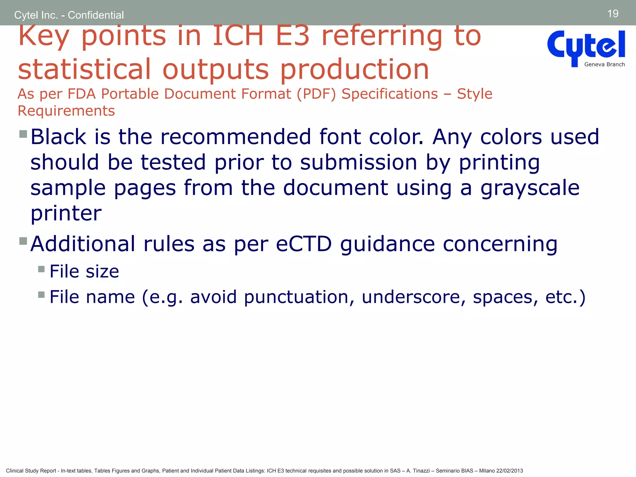 CLINICAL STUDY REPORT - IN-TEXT TABLES, TABLES FIGURES AND GRAPHS ...