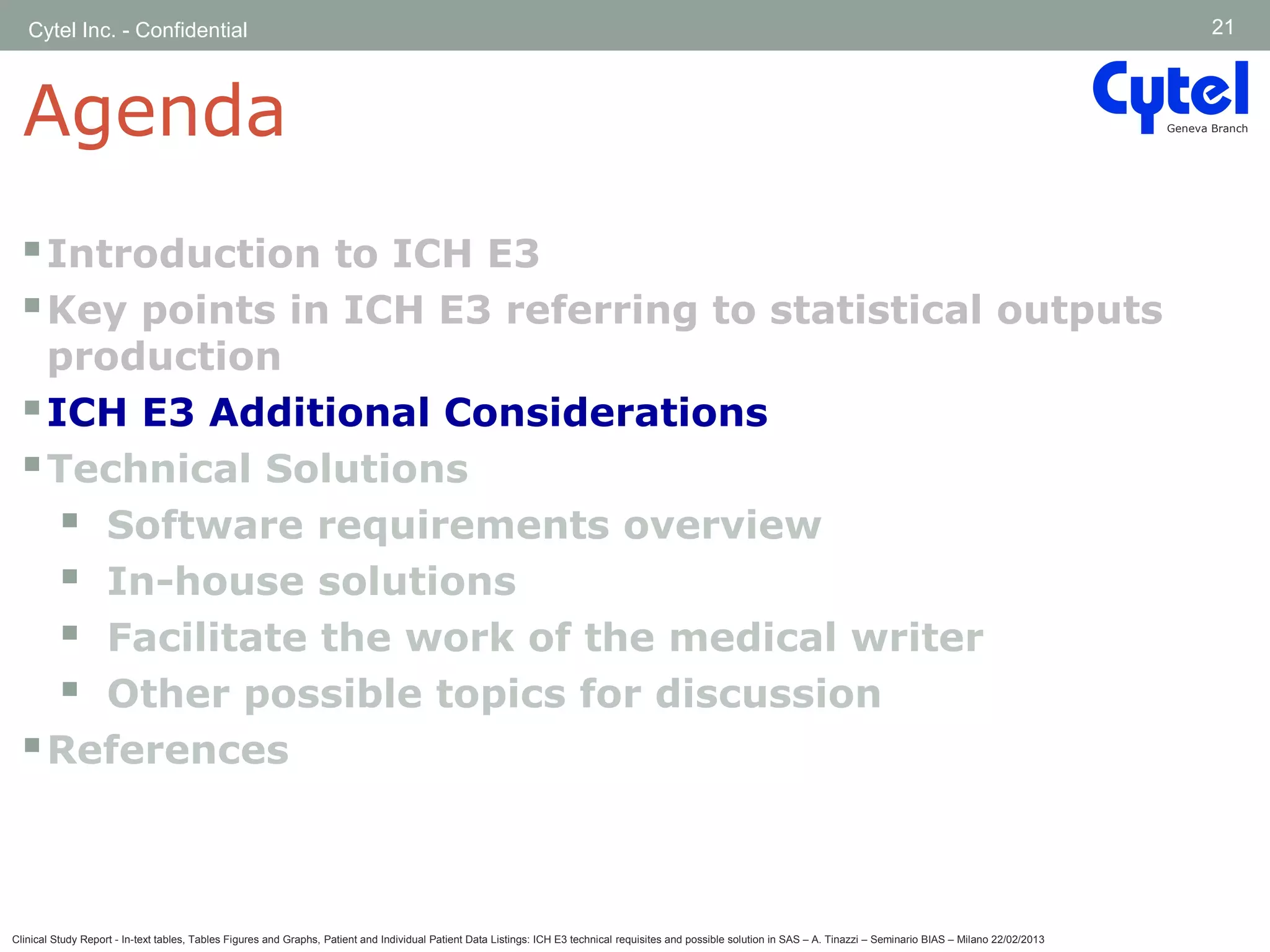 CLINICAL STUDY REPORT - IN-TEXT TABLES, TABLES FIGURES AND GRAPHS, PATIENT AND INDIVIDUAL ...