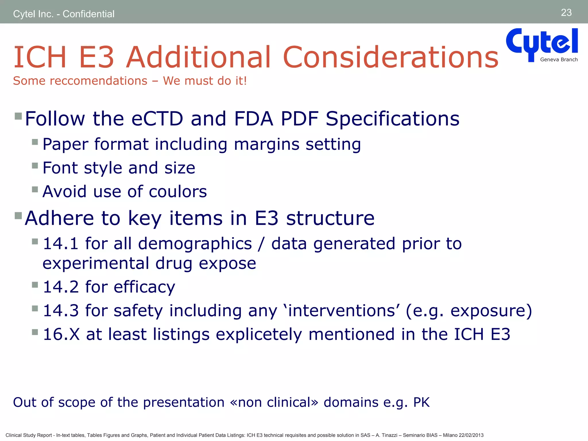 CLINICAL STUDY REPORT - IN-TEXT TABLES, TABLES FIGURES AND GRAPHS ...