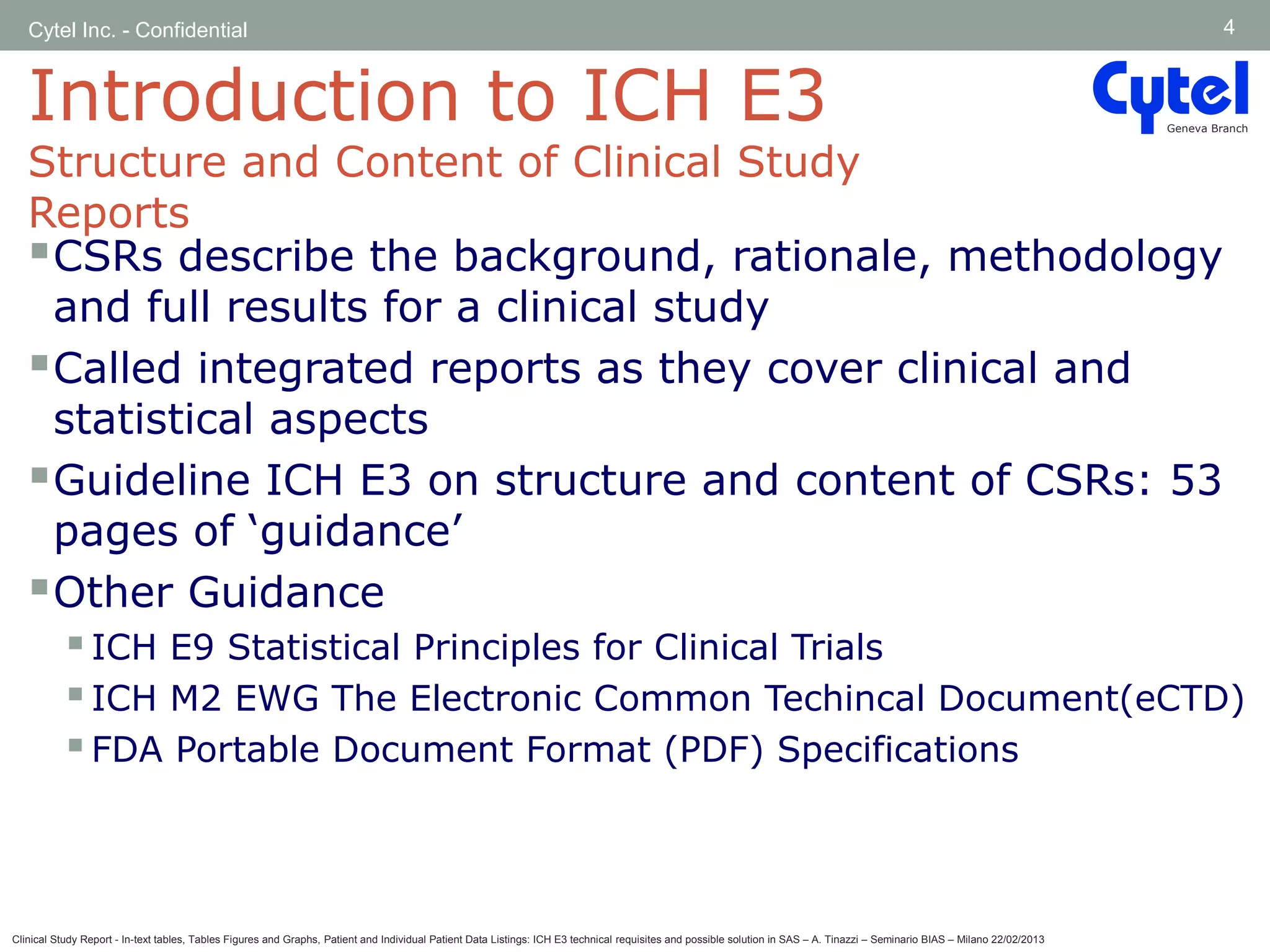 CLINICAL STUDY REPORT - IN-TEXT TABLES, TABLES FIGURES AND GRAPHS ...