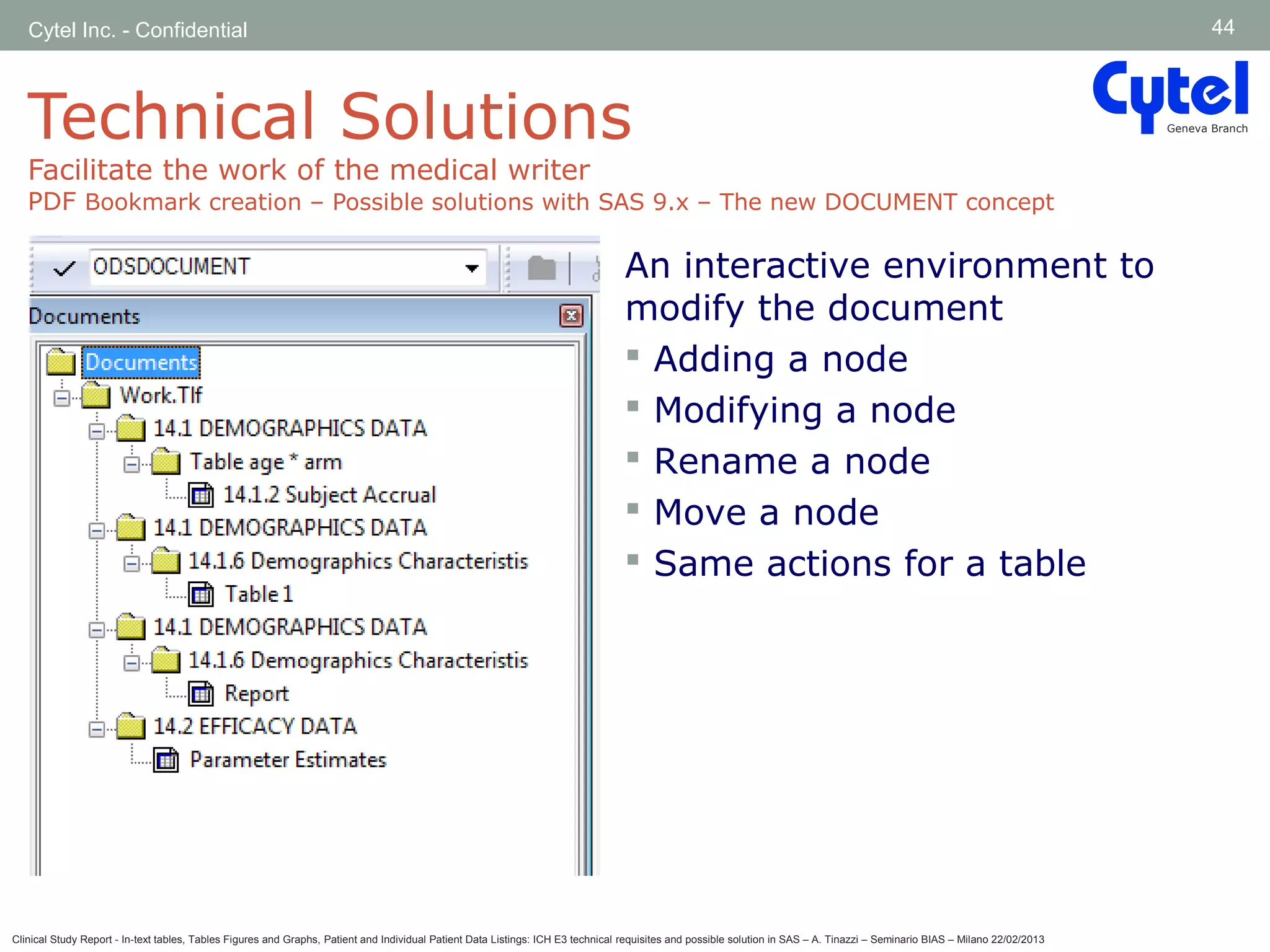 CLINICAL STUDY REPORT - IN-TEXT TABLES, TABLES FIGURES AND GRAPHS ...