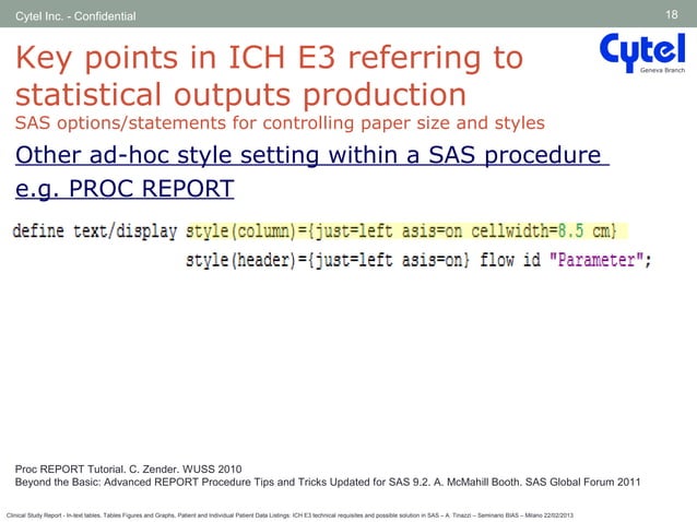 CLINICAL STUDY REPORT - IN-TEXT TABLES, TABLES FIGURES AND GRAPHS ...