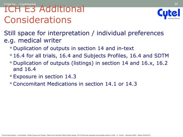 CLINICAL STUDY REPORT - IN-TEXT TABLES, TABLES FIGURES AND GRAPHS ...