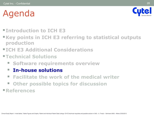 CLINICAL STUDY REPORT - IN-TEXT TABLES, TABLES FIGURES AND GRAPHS ...