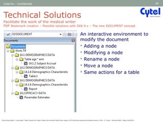 CLINICAL STUDY REPORT - IN-TEXT TABLES, TABLES FIGURES AND GRAPHS ...