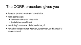 Sas corr | PPT
