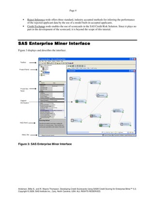 Sas credit scorecards | PDF