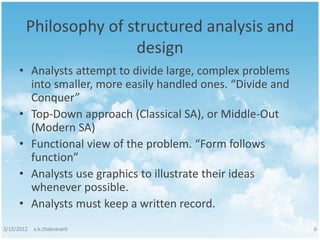 Structured Analysis and Structured Design | PDF