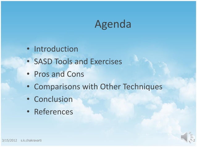 Structured Analysis And Structured Design