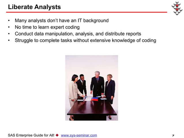 Sas Enterprise Guide A Revolutionary Tool | PPT