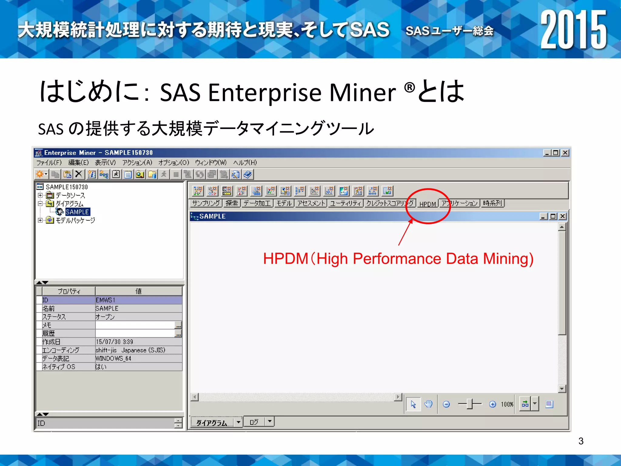 Sas Enterprise Minerを使用した機械学習 Pdf Databases Computer Software And Applications